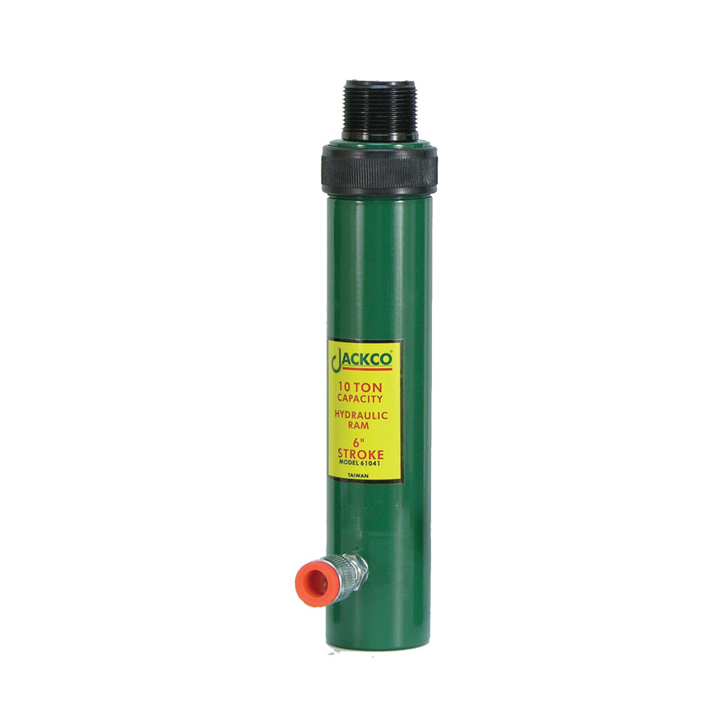61041 - 10 Ton - 6" Stroke Hydraulic Ram - Screw Type – Jackco ...